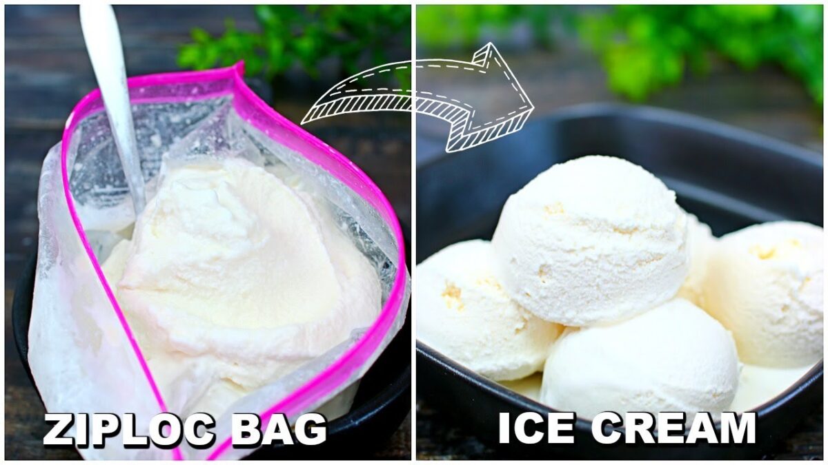 How To Make Ice Cream In A Ziploc Baggie: Easy Recipe - CookProcess